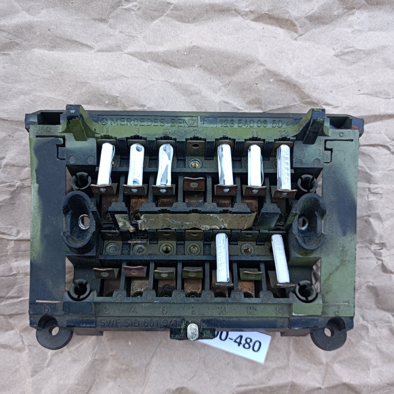Mercedes W123 fuse box USED 200D 240D 300D 230E 280E | eBay