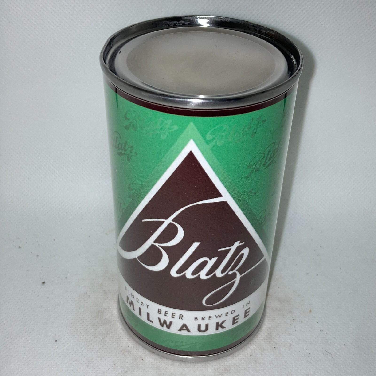 Blatz Christmas Green NOVELTY/REPLICA beer can, paper label | eBay