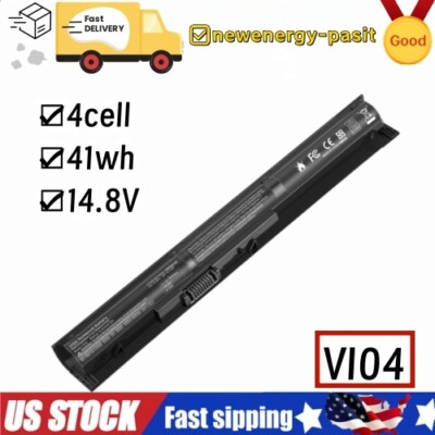V104 VI04 Battery for HP Envy 14 15 17 Pavilion 15 17 Series 756743-001 ...