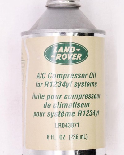 Land Rover Air Conditioner Compressor Oil Part Number - LR043871 | eBay