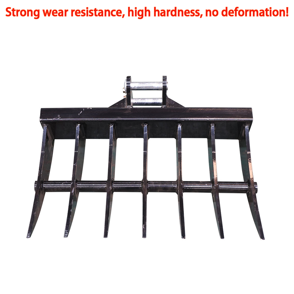 Rake Attachment 1 Ton Mini Excavator For Mini Excavators 600mm In Stock ...