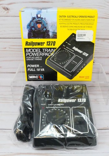 Railpower 1370, Model Train Powerpack for HO and N Gauge Trains, HO N ...