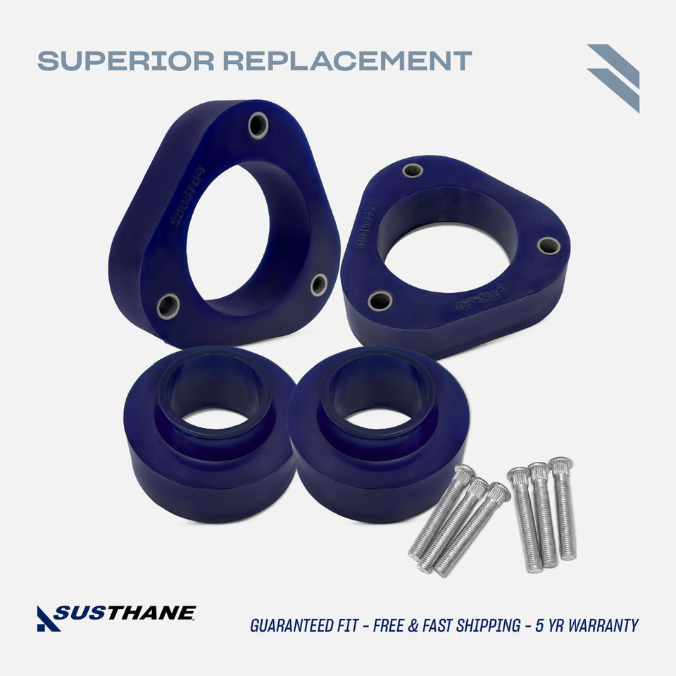 AUTOACER -10p Front Rear leveling Lift Kit PU Spacers 40mm for Toyota ...