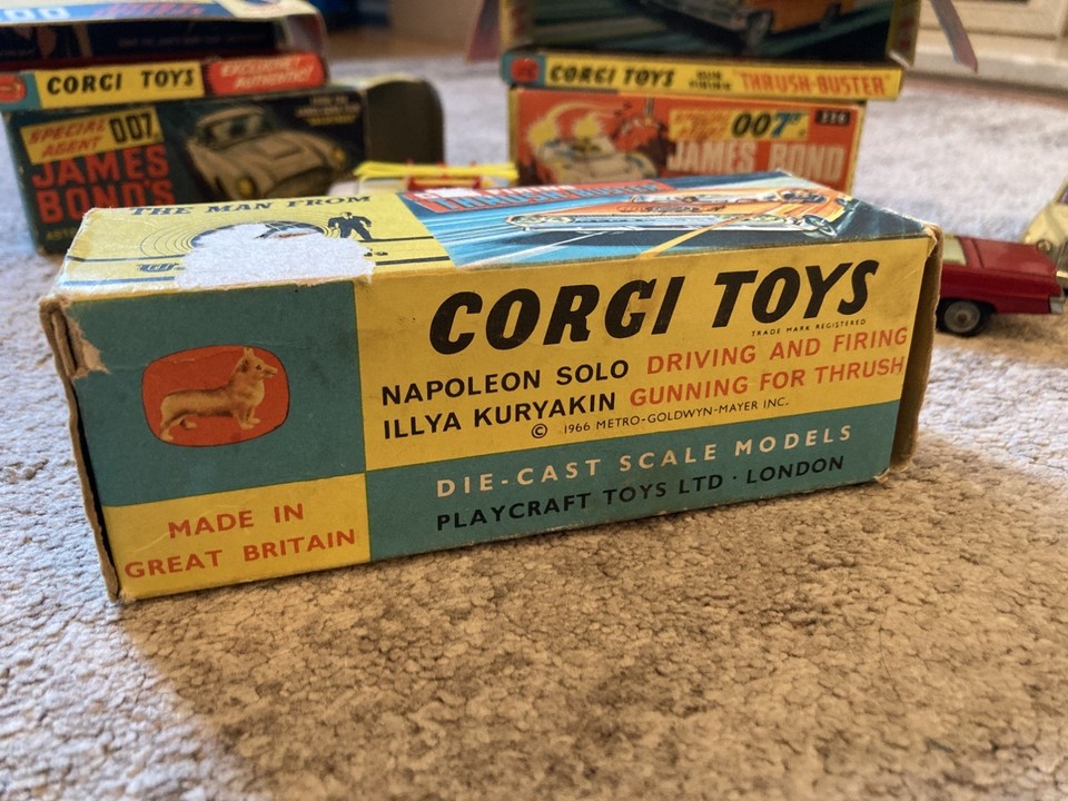 Corgi 497 The Man From Uncle Thrush Buster Original Outer Box Good ...