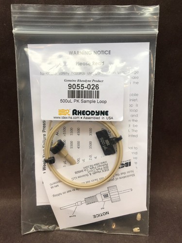 RHEODYNE 500uL PEEK Chromatography Sample Loop 0.76mm ID 9055-026 | eBay