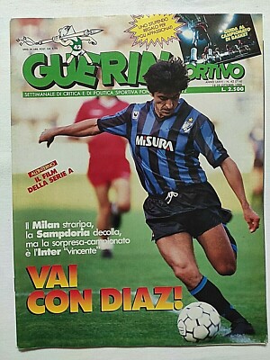 Guerin Sportivo 42-1988 +Film Cerezo Tifosi Milan Ian Rush Dossier ...