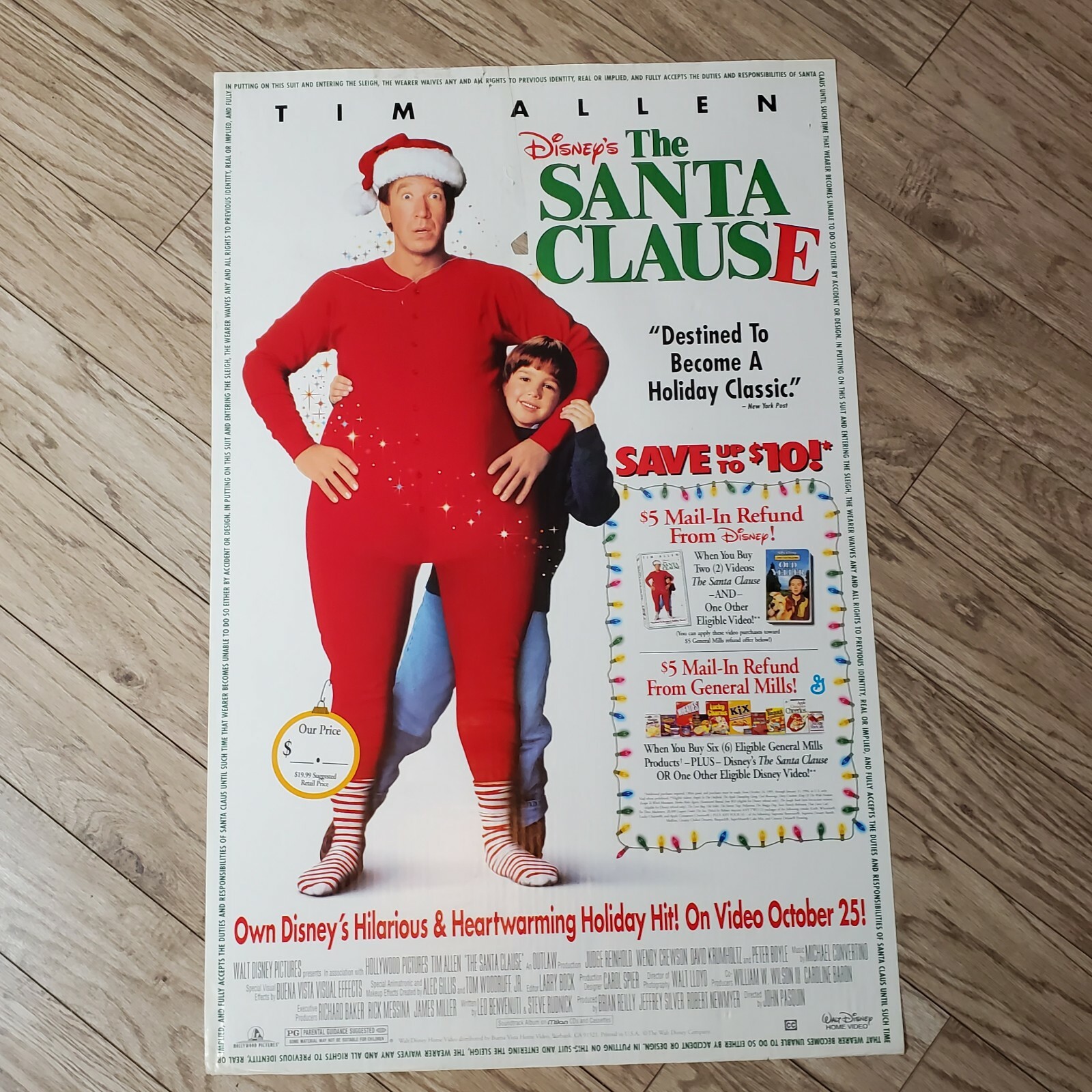 Tim Allen Santa Clause Poster