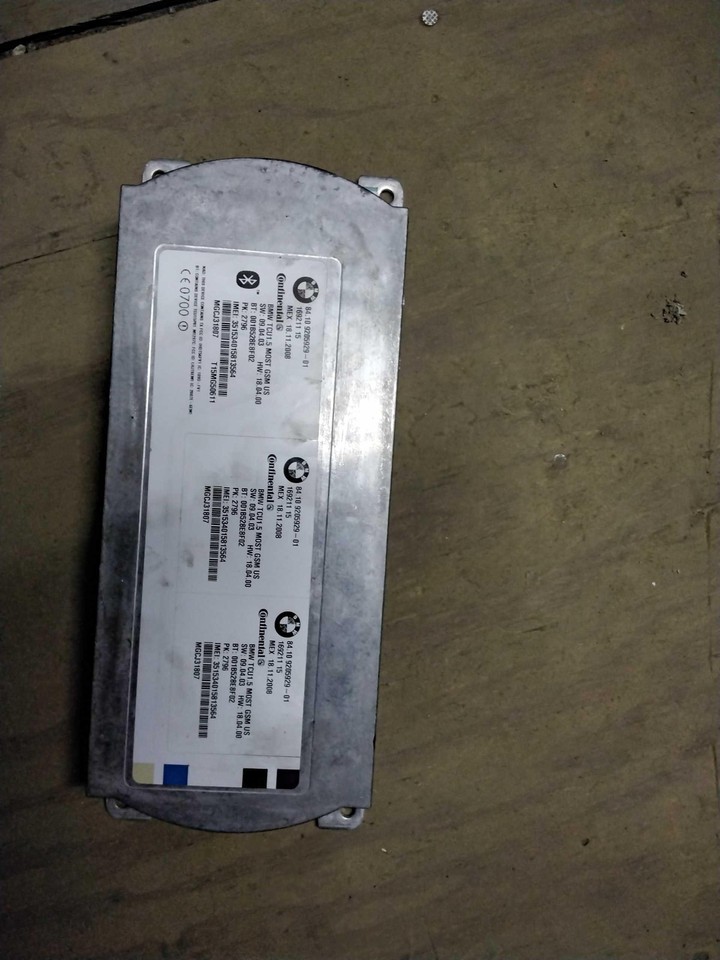 2009 2010 BMW 750 SERIES telematics combox (LH trunk) TCU Module ...