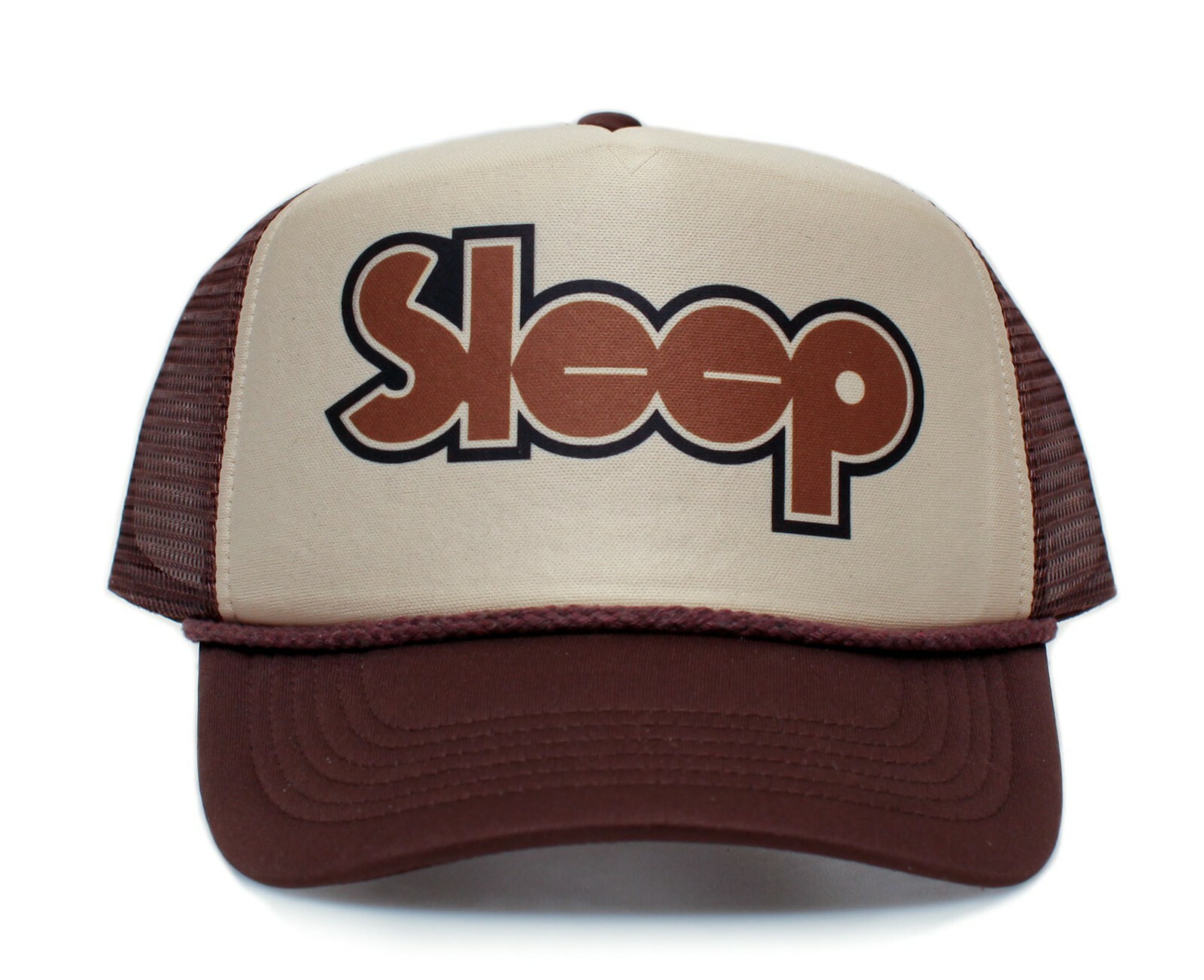 Sleep Rock Band Truckers Hat Stoner Adjustable One-Size Adult Cap Multi ...