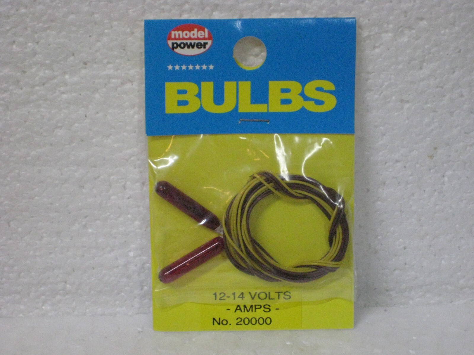 MODEL POWER BULBS 12-14 VOLTS #20000 | eBay