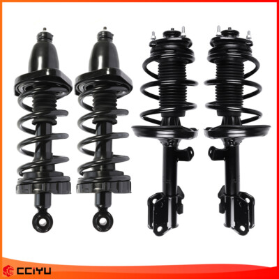 Quick 4 pcs Front Rear Complete Struts as Shocks For 2006-2014 Honda ...