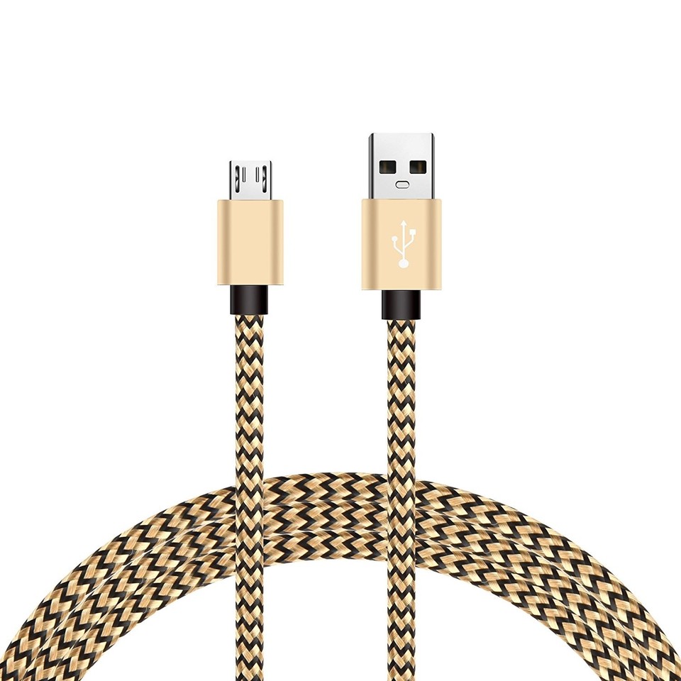 1M 2M 3M Long Micro USB Data Sync Charger Cable Lead For Android ...