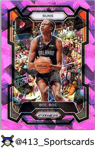 2023-24 Panini Prizm Bol Bol Pink Ice Phoenix Suns #255 | eBay