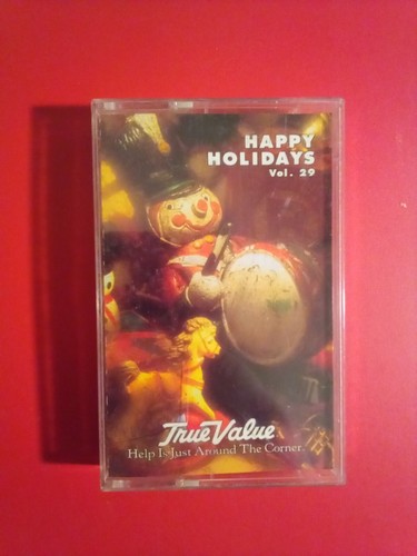 Happy Holidays v29 True Value Hardware Stores Christmas Cassette Tape | eBay