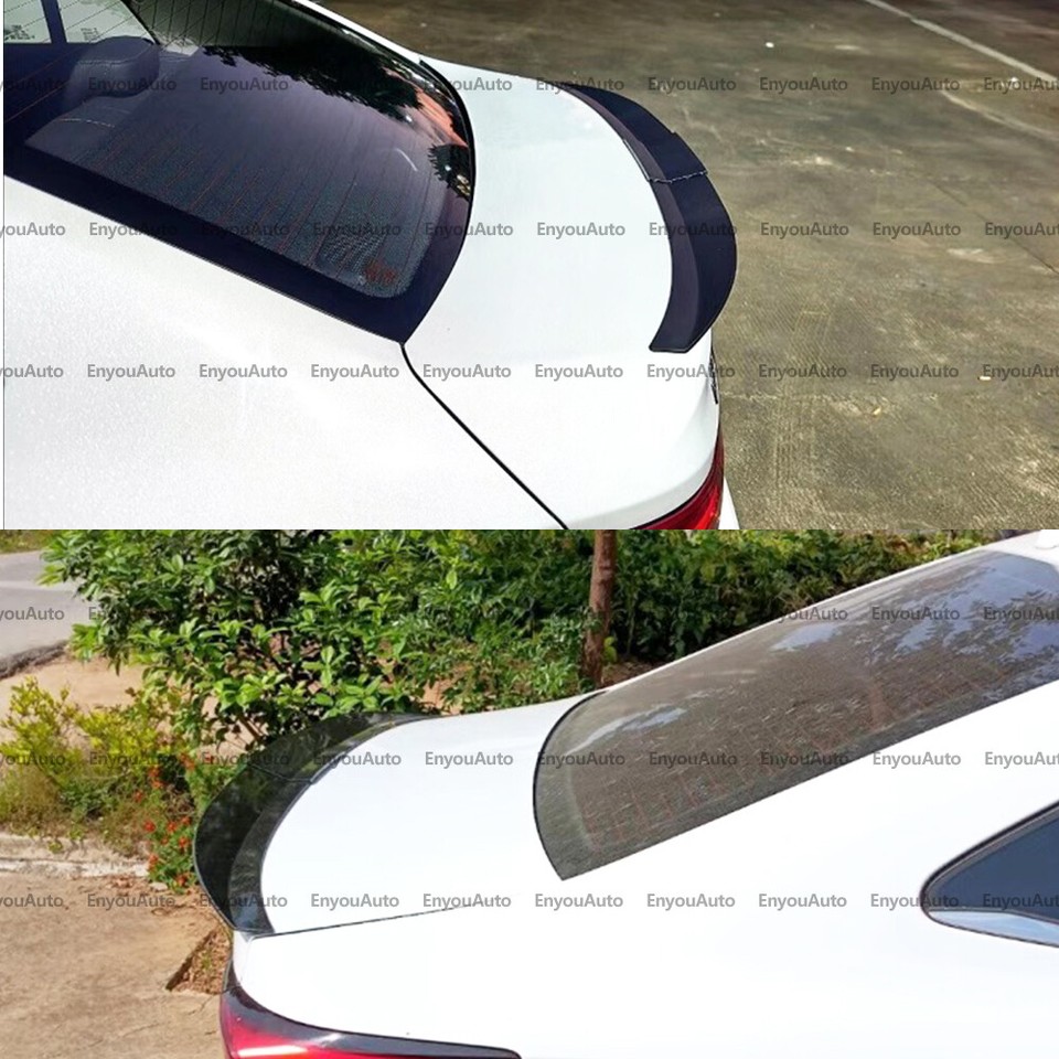 For Cadillac CT4 CT5 CT6 Adjustable Rear Spoiler Trunk Tail Wing Carbon ...