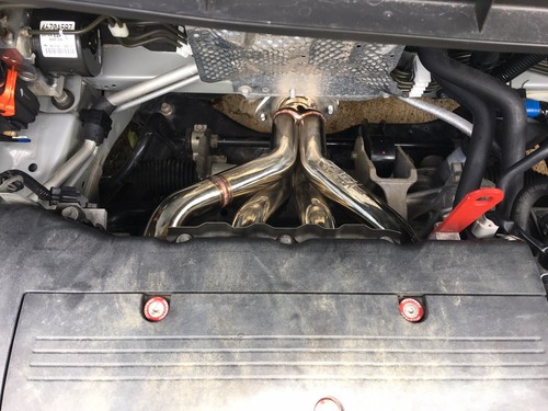 OBX Exhaust Header for 2008 09 10 11 Lancer De ES GTS 2.0l 16v DOHC ...