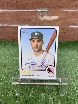 2022 Topps Heritage High Number Matt Olson Real One Auto #ROA-MO Braves ...