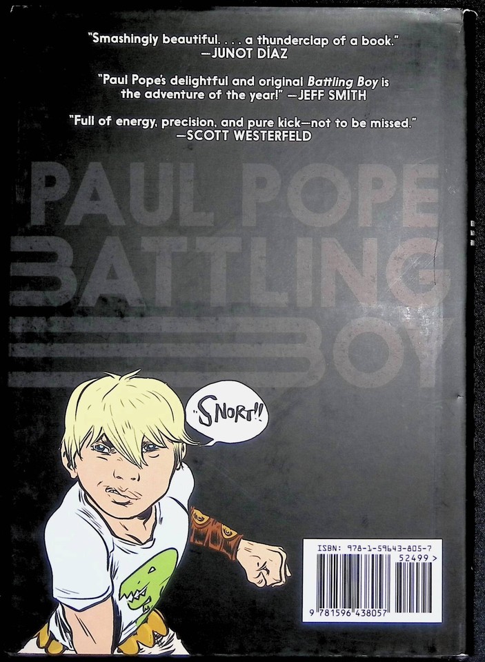 Battling Boy (Battling Boy, 1) by Pope, Paul with dust jacket ...