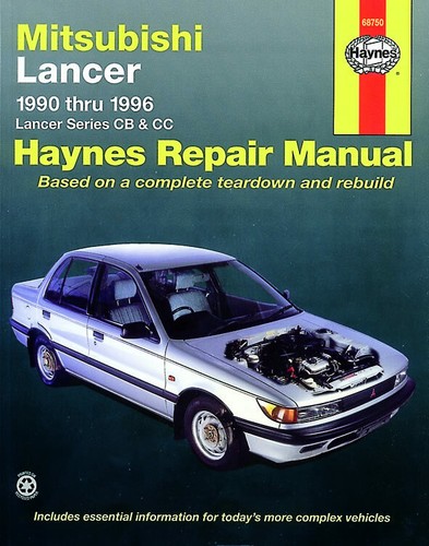 Mitsubishi Lancer CB, CC 1990-1996 Haynes Workshop Manual | eBay Australia