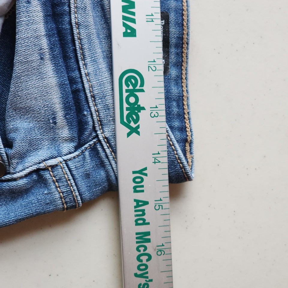 Judy Blue Boyfriend Fit Distressed Denim Blue Jeans Size 7/28 READ | eBay
