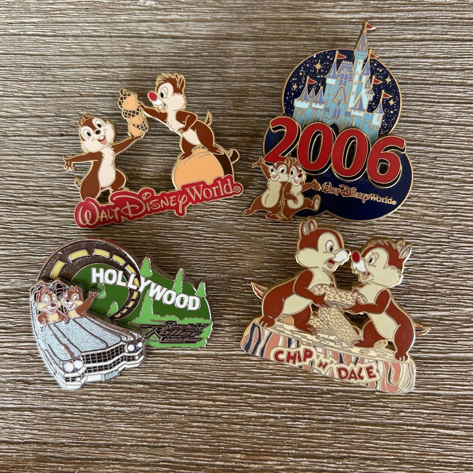 Vintage Disney Pin Lot | Limited Edition Chip & Dale Pins Lot of 9 | eBay