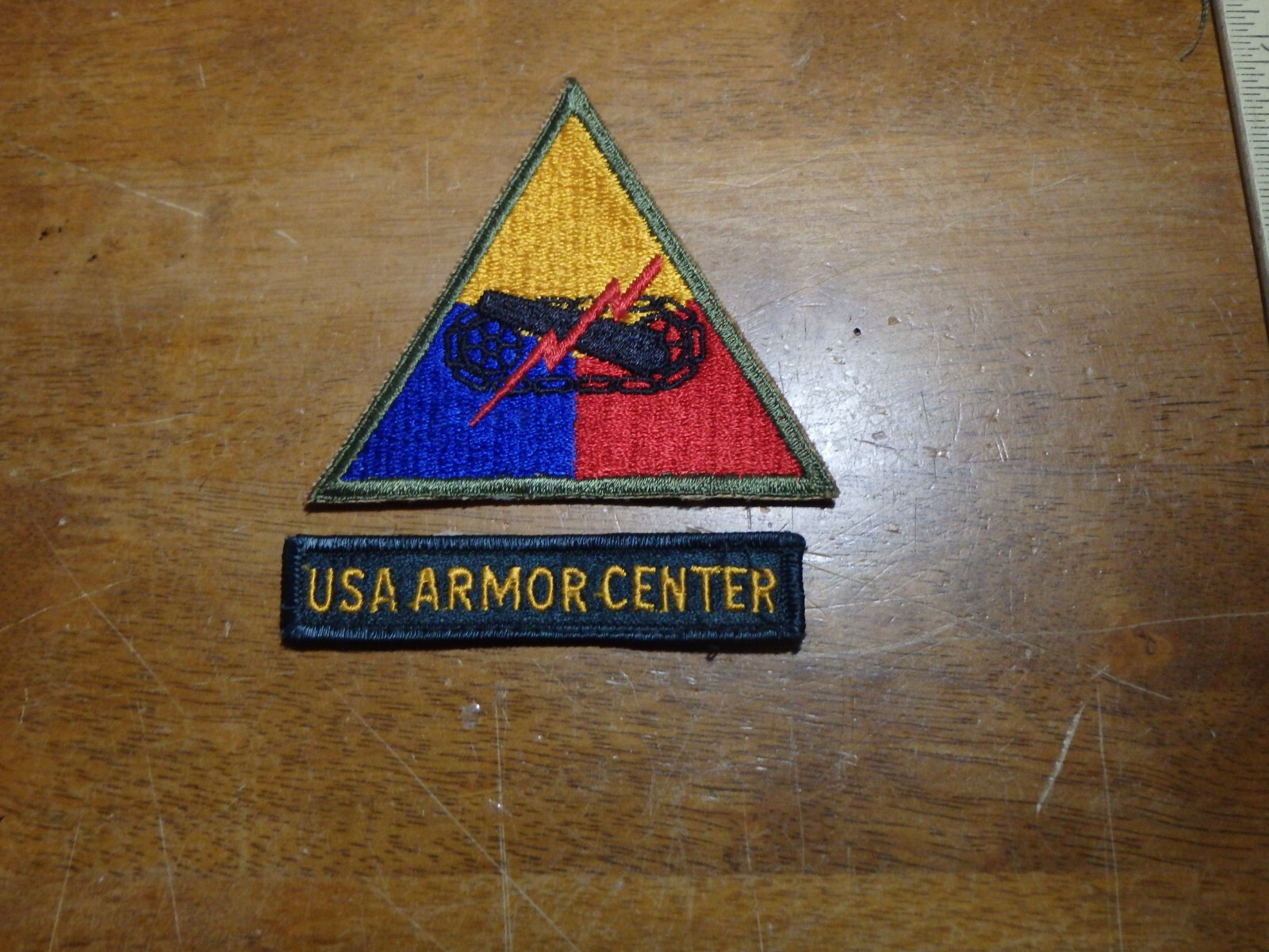 WW11 U S ARMY USA ARMORED CENTER RECON CCC CCN RCON PATCH BXAA#7 | eBay