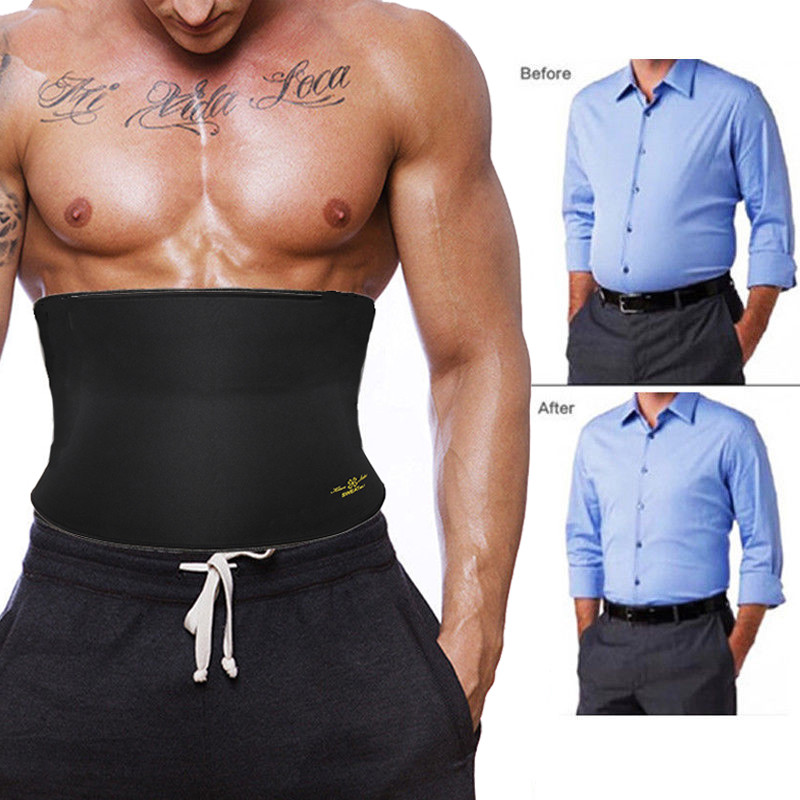 Mens Body Shaper Belly Chest Compression Shirt Slimming Tank Top Abs ...