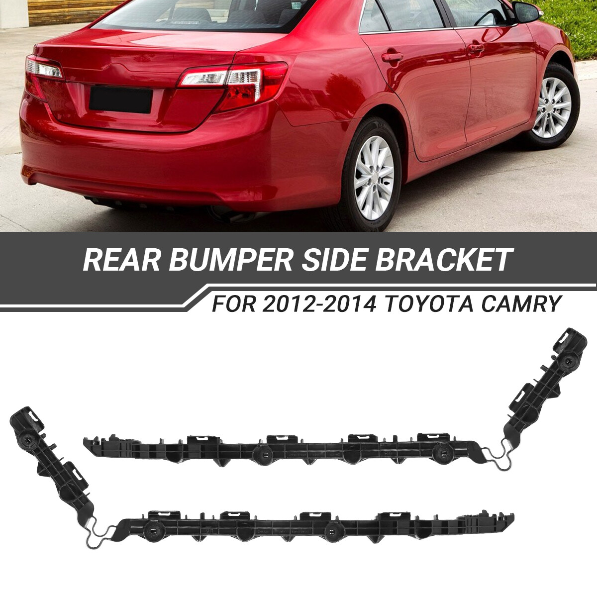 For 2012-2014 Toyota Camry Rear Bumper Retainer Bracket Driver ...