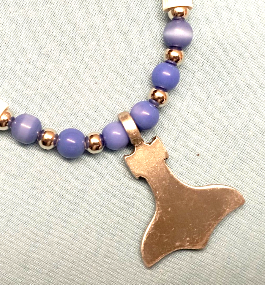 PB0315 = Celtic Whale tail 35mm Pewter pendant blue/white/ Steel ...