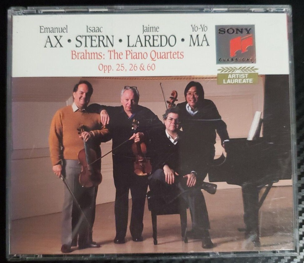 Brahms: The Piano Quartets, Opp. 25, 26 & 60 Classical 2 CD Set Yo-Yo ...