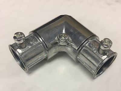 (10 pc lot) 90 Degree Inside Corner EMT Pull Elbow 1/2" Zinc | eBay