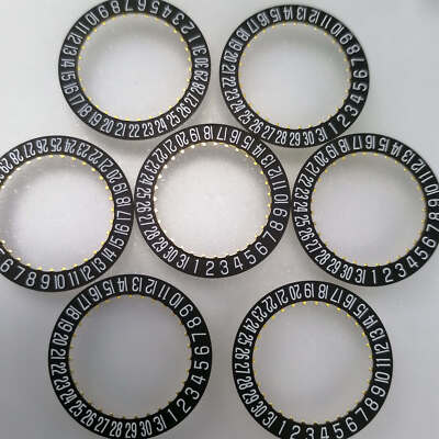Generic Date@6 Black Date Disk Wheel Date Wheel for ETA2824-2 Movement ...