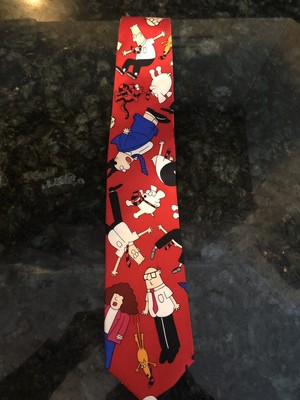 DILBERT WITH FRIENDS - RM STYLE - RETRO - MADE IN USA - NECK TIE (ABC60 ...