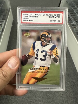 Kurt Warner 1999 Collectors Edge 1st Place PROMO Graded PSA 10 ~Rams | eBay