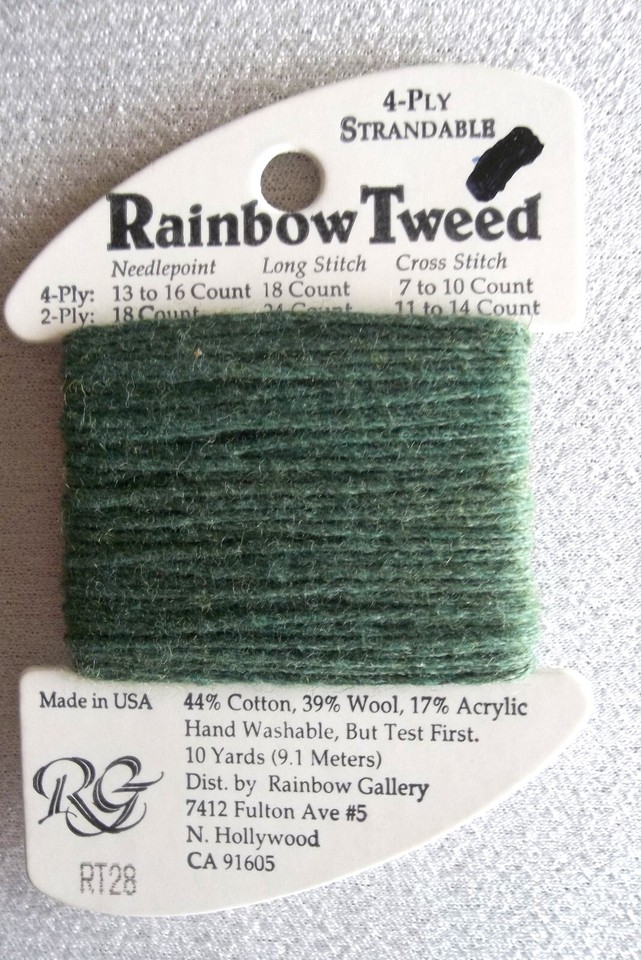 Rainbow Gallery RAINBOW TWEED - U Choose 2 Cards - 34 Different Colors ...