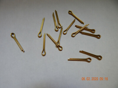 BRASS COTTER PINS 3/32 x 3/4" 15 PCS. NEW | eBay