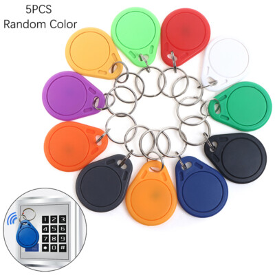 5PCS NFC Key Card UID Changeable Rewritable Access Control Card Keyfobs ...