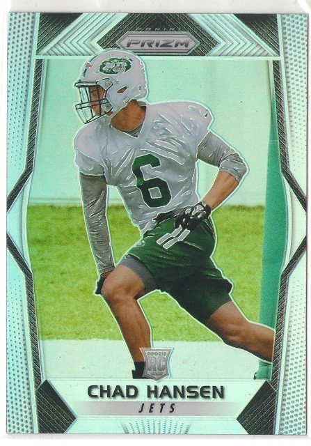 Chad Hansen 2017 Panini Prizm #277 New York Jets Silver RC Prizm | eBay