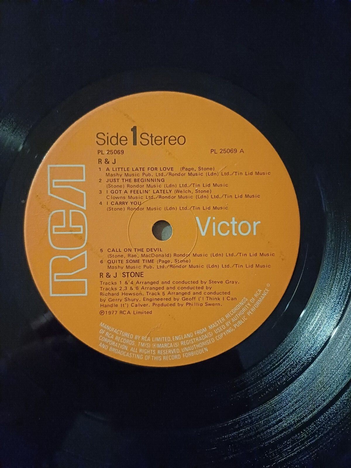 R&J Stone / LP PL25069 | eBay