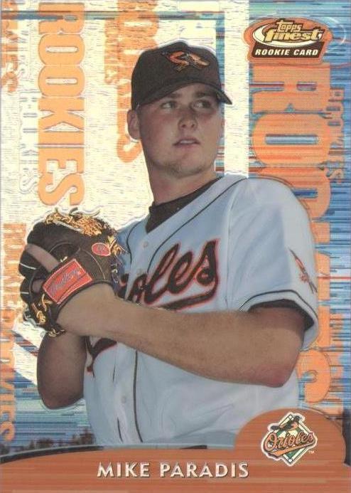 2000 Topps Finest - Rookies Mike Paradis #113 Refractor /500 for sale ...