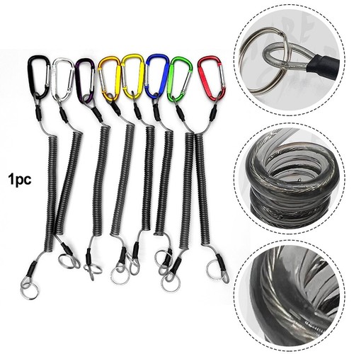 Reliable and Stretchable Wire Spring Rope for Fishing Lures 26cm Length ...