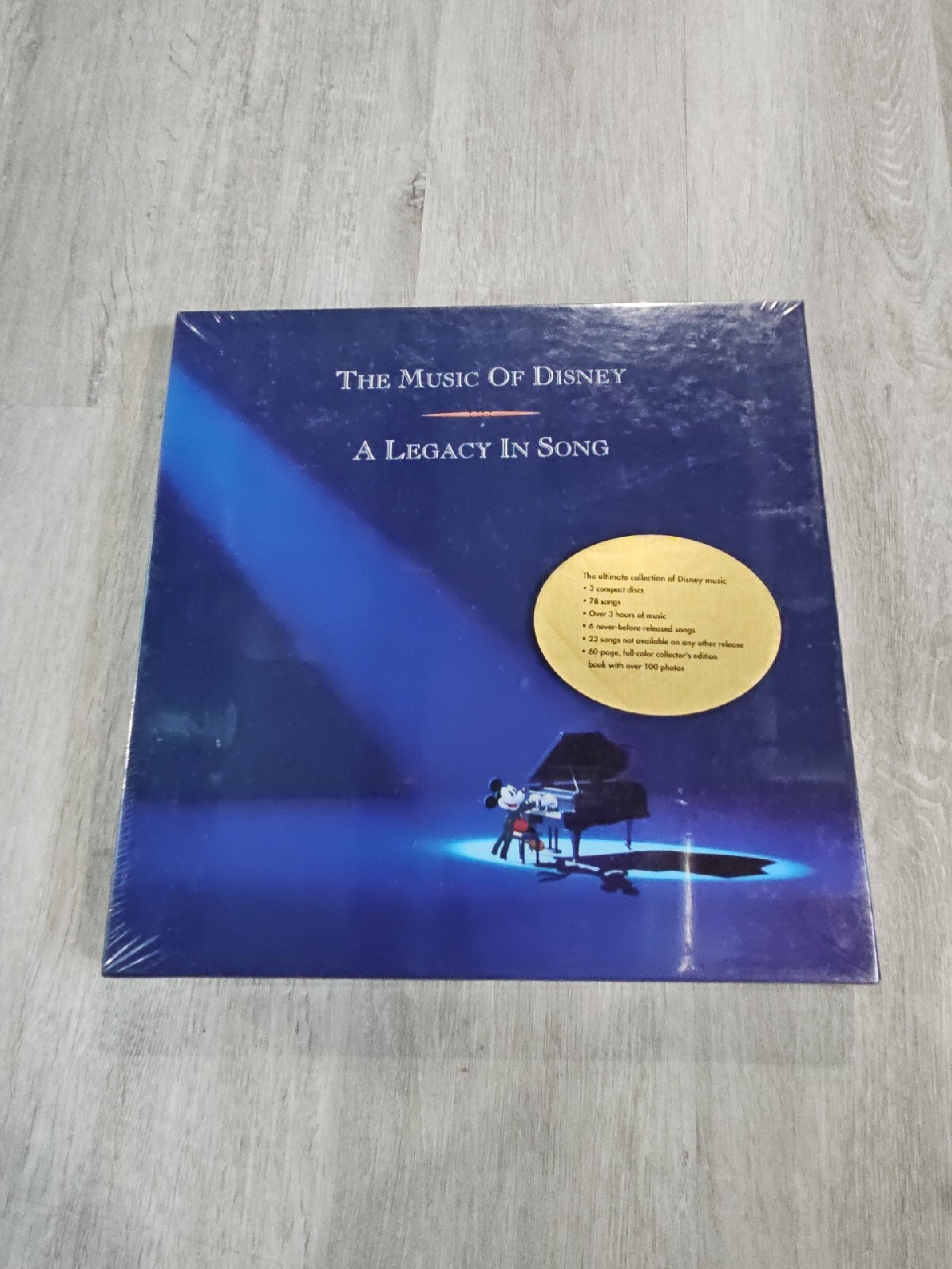 The Music of Disney: A Legacy in Song [Box] by Disney (CD, Sep-1992, 3 ...