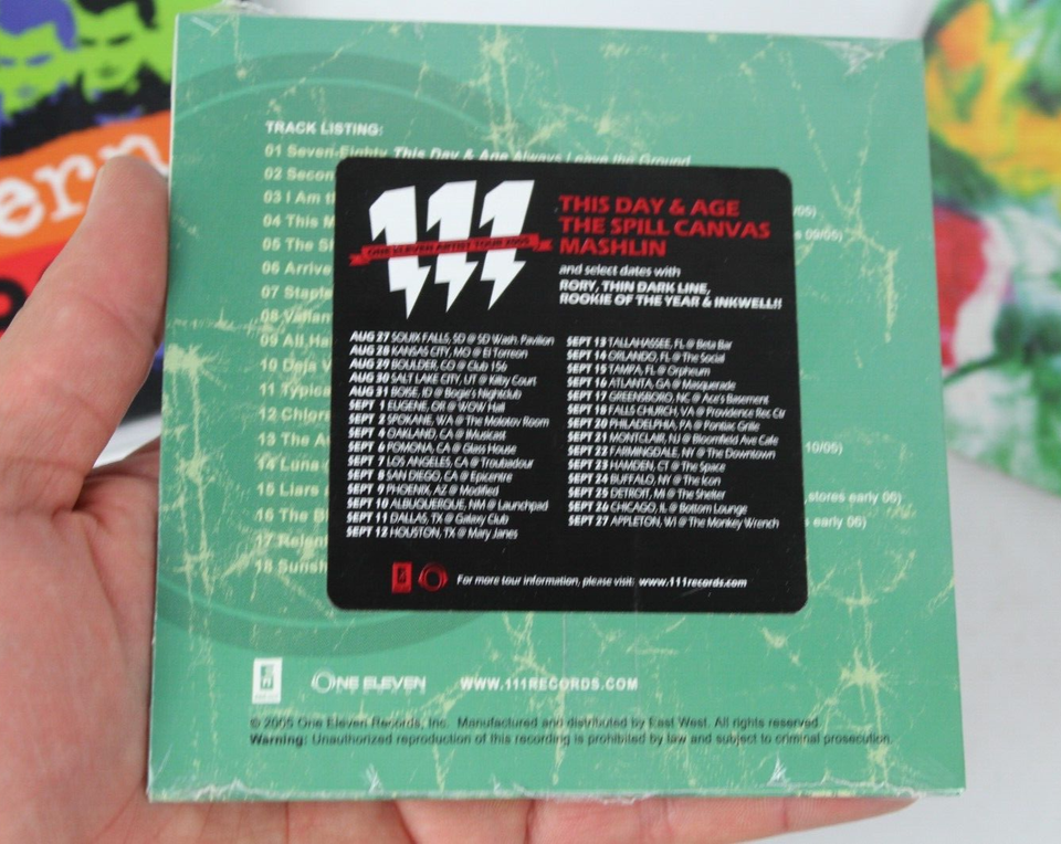 ONE ELEVEN KILLER 2005 ARTSIT SAMPLER INDIE ROCK EMO MUSIC CD SEALED ...