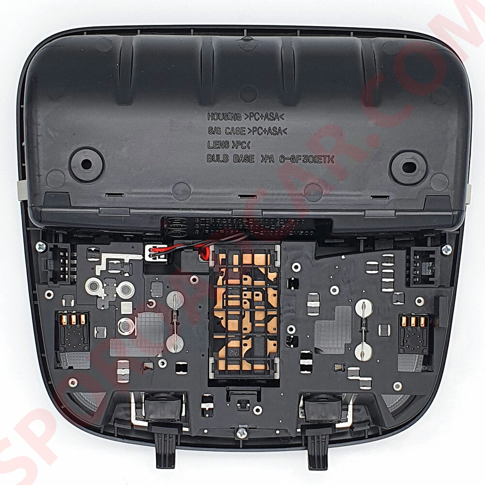 Overhead Console Dome Lamp Assy BK for 2012- Genesis Coupe FL Genuine ...