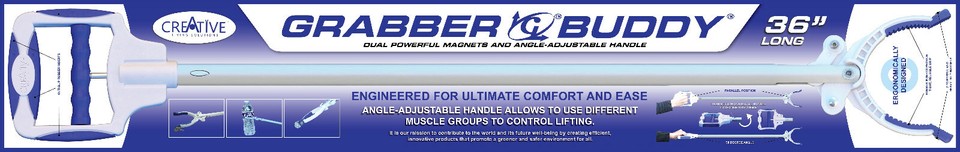 30", 36", 48" & 60" Dual Magnets Pick Up Tool Grabber Buddy Reacher ...