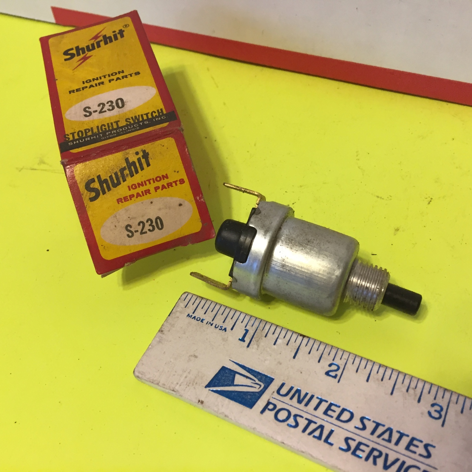 Brake light switch, ShurHit S-230. Item: 3004 | eBay