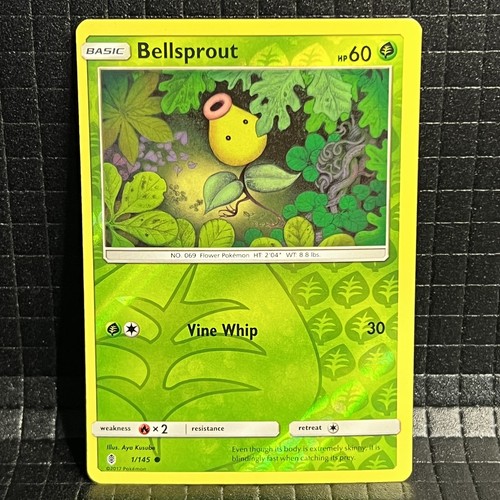 Bellsprout #1/145 Guardians Rising Reverse Holo Common Pokemon Card | eBay
