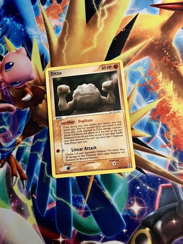 Pokémon Ditto Geodude Ex Delta Species card 2005 | eBay