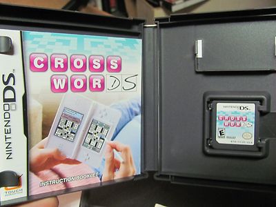 Crosswords Nintendo DS TESTED with case & book complete 45496739317| eBay