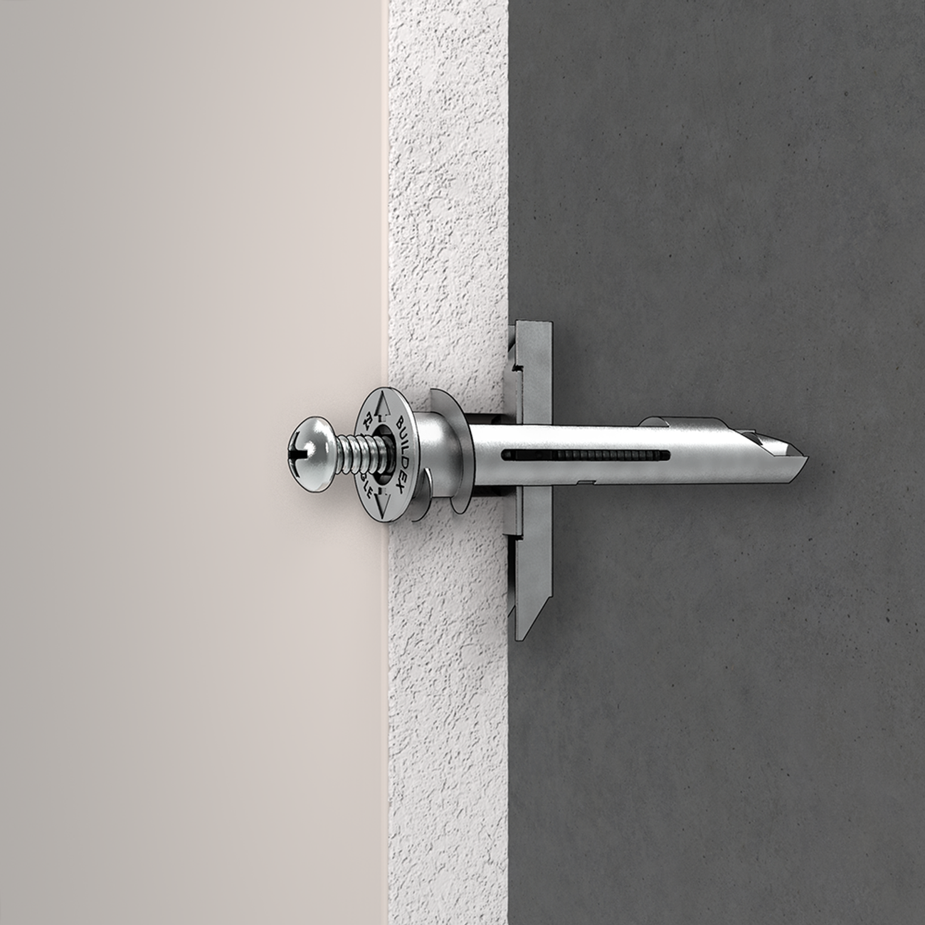 Ramset Super WallMates Self-drilling Plasterboard Anchors 8x64mm 50pcs ...